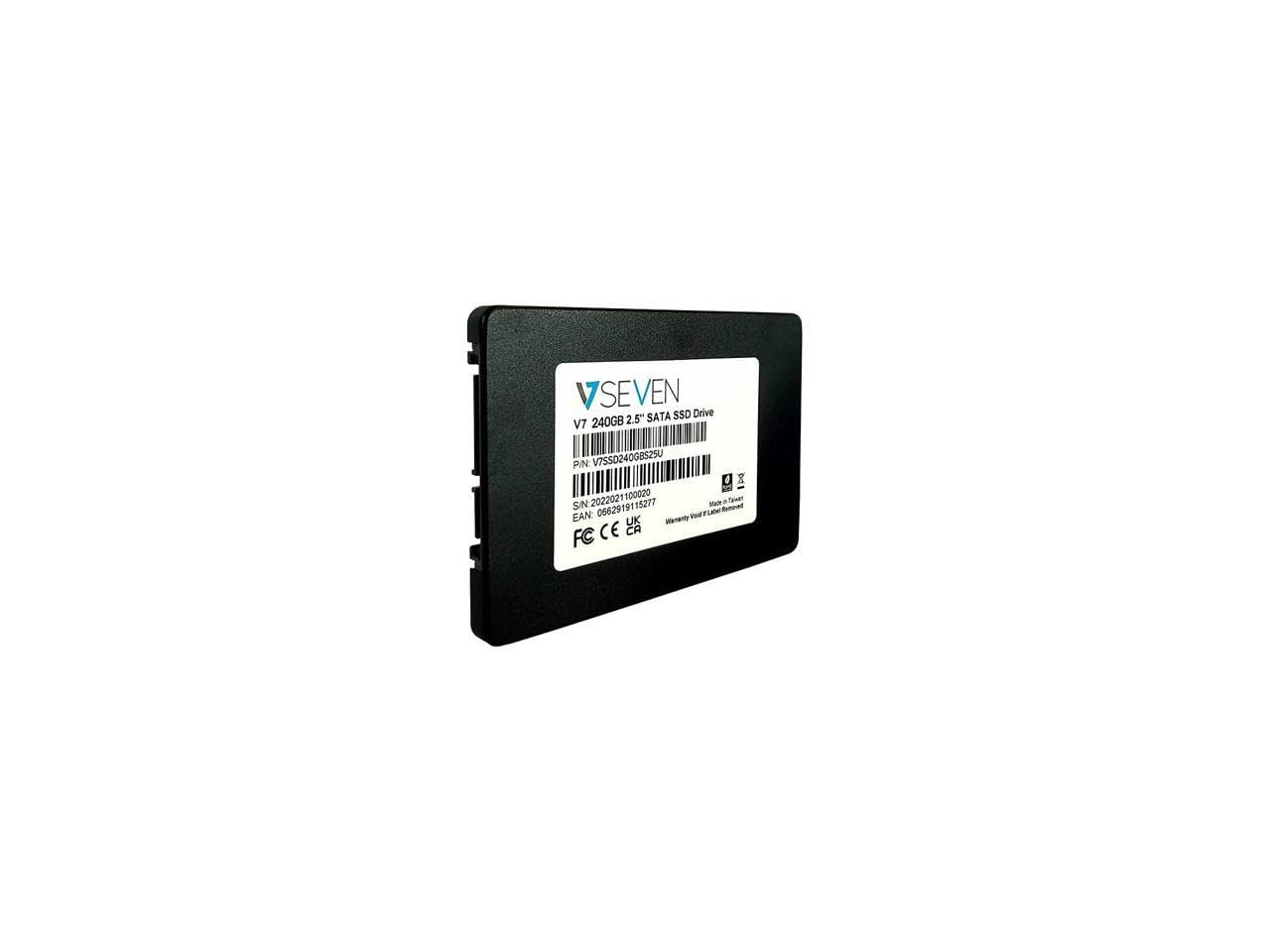 V7 V7SSD240GBS25U 240 GB Solid State Drive - 2.5" Internal - SATA (SATA/600) - TAA Compliant