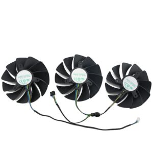 nnl ga92s2u 4pin gpu rtx3080 rtx3090 cooling fan for zotac geforce rtx 3070 ti 3080 3090 trinity oc graphic video card fans (3pcs)