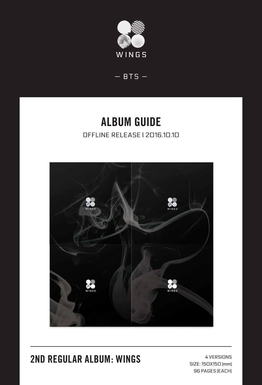 BTS - WINGS (Vol.2) CD (N ver.)