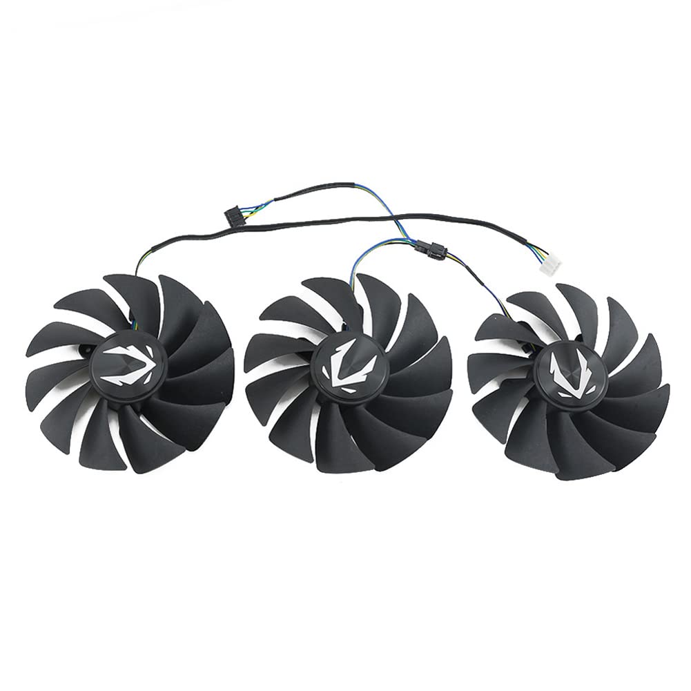 NNL GA92S2U 4PIN GPU RTX3080 RTX3090 Cooling Fan for ZOTAC GeForce RTX 3070 Ti 3080 3090 Trinity OC Graphic Video Card Fans (3PCS)