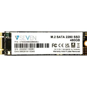 v7 v7ssd480gbm2su 480 gb solid state drive - m.2 internal - sata (sata/600) - taa compliant