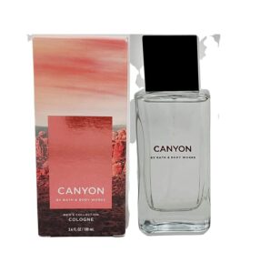 bath & body works canyon men's fragrance cologne spray (canyon), 3.40 ounce (pack of 1)