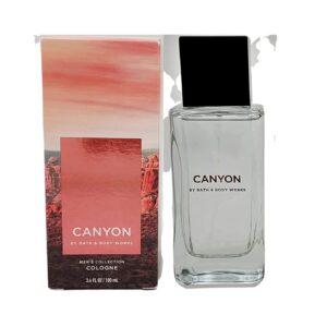 Bath & Body Works Canyon Men's Fragrance Cologne Spray (Canyon), 3.40 Ounce (Pack of 1)