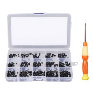 450PCS Laptop Screws, M2X3 M2X4 M2X5 M2X6 M2X8 M2.5X3 M2.5X4 M2.5X5 M2.5X6 M2.5X8 M3X4 M3X5 M3X6 M3X8 M3X10 Type Screw for Laptop Repair