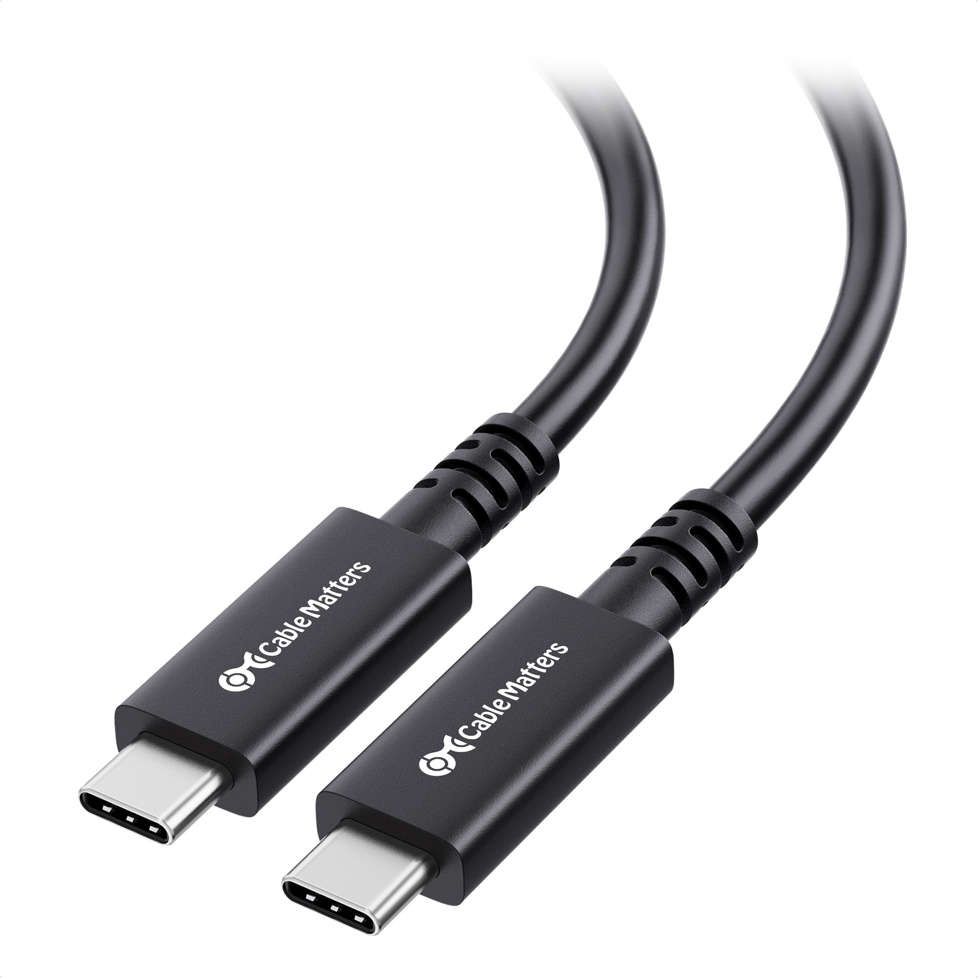 Cable Matters 20Gbps Active USB4 Cable 16.4 ft / 5m with 4K Video & 60W Charging, Compatible with Thunderbolt 4/3, USB C for VR Headset, Apple Vision Pro, MacBook Pro, DELL XPS, Surface Pro and More