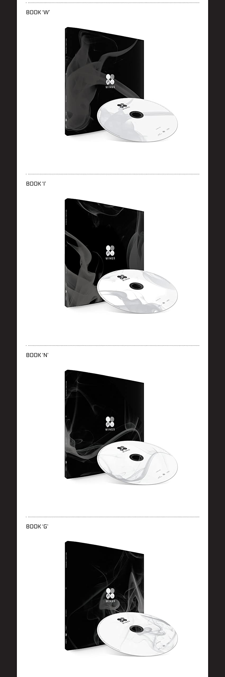 BTS - WINGS (Vol.2) CD (N ver.)