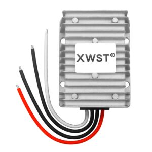 xwst dc dc converter reducer 20-90v 24v 36v 48v 60v 72v to 12v dc converter step down buck 24a 12v dc voltage regulator for golf cart car device (xw-2090-12-24a)…