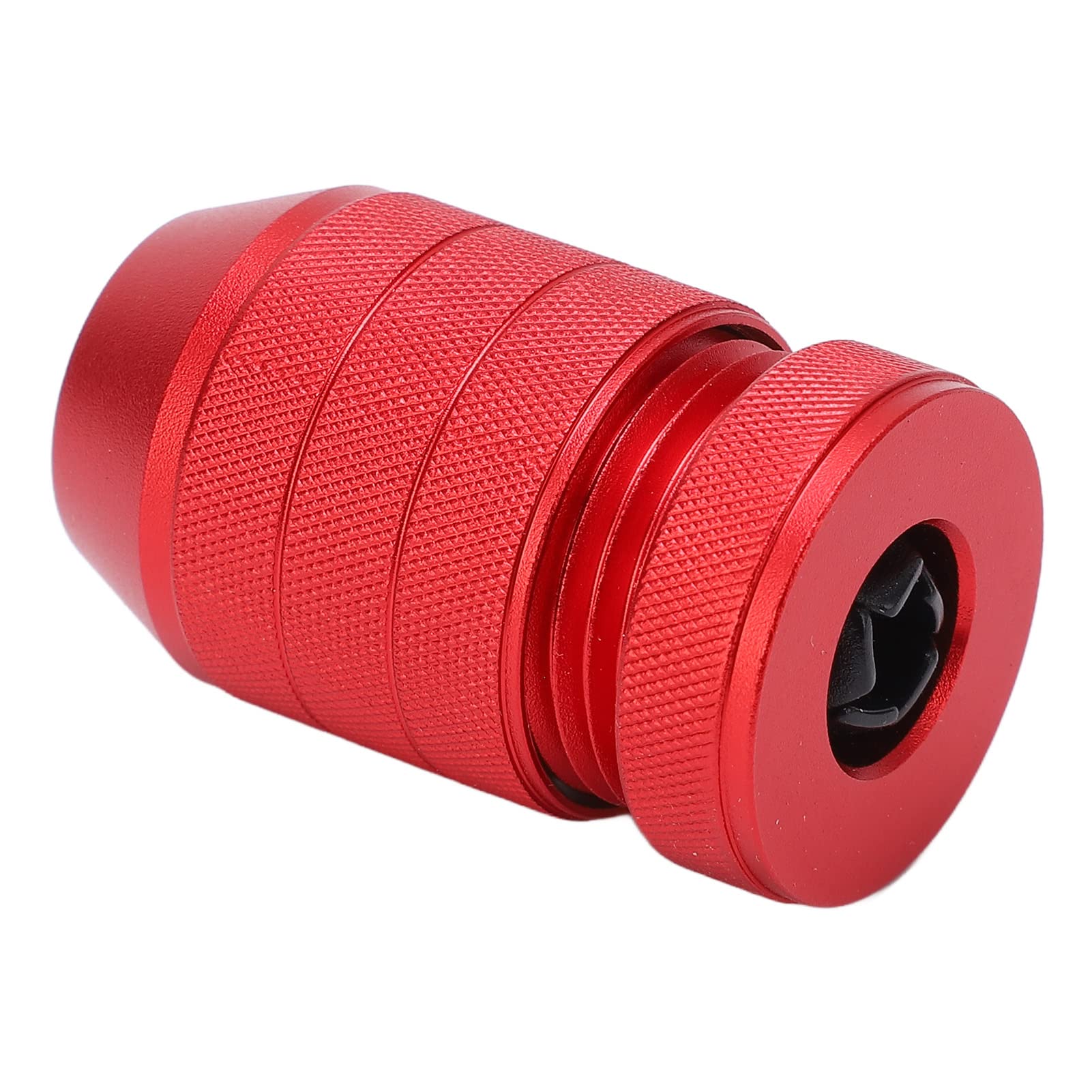 Adjustable Aluminum Alloy Drill Stop Collar Anti Slip Nylon Inner Ring Drill Stop Collar ​for Woodworking(For 0.24 to 0.43in Drill Bit)