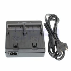 drri bc-30d dual charger for total station bt65q bt66q bt60q bt61q battery