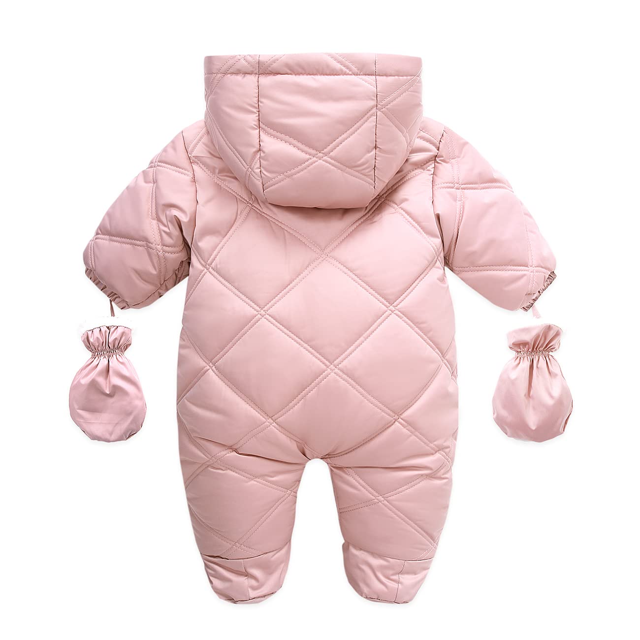 Tumaron Baby Girl Snowsuit Infant Winter Boy Clothes 6-9-12 Months Toddler Warm Jacket