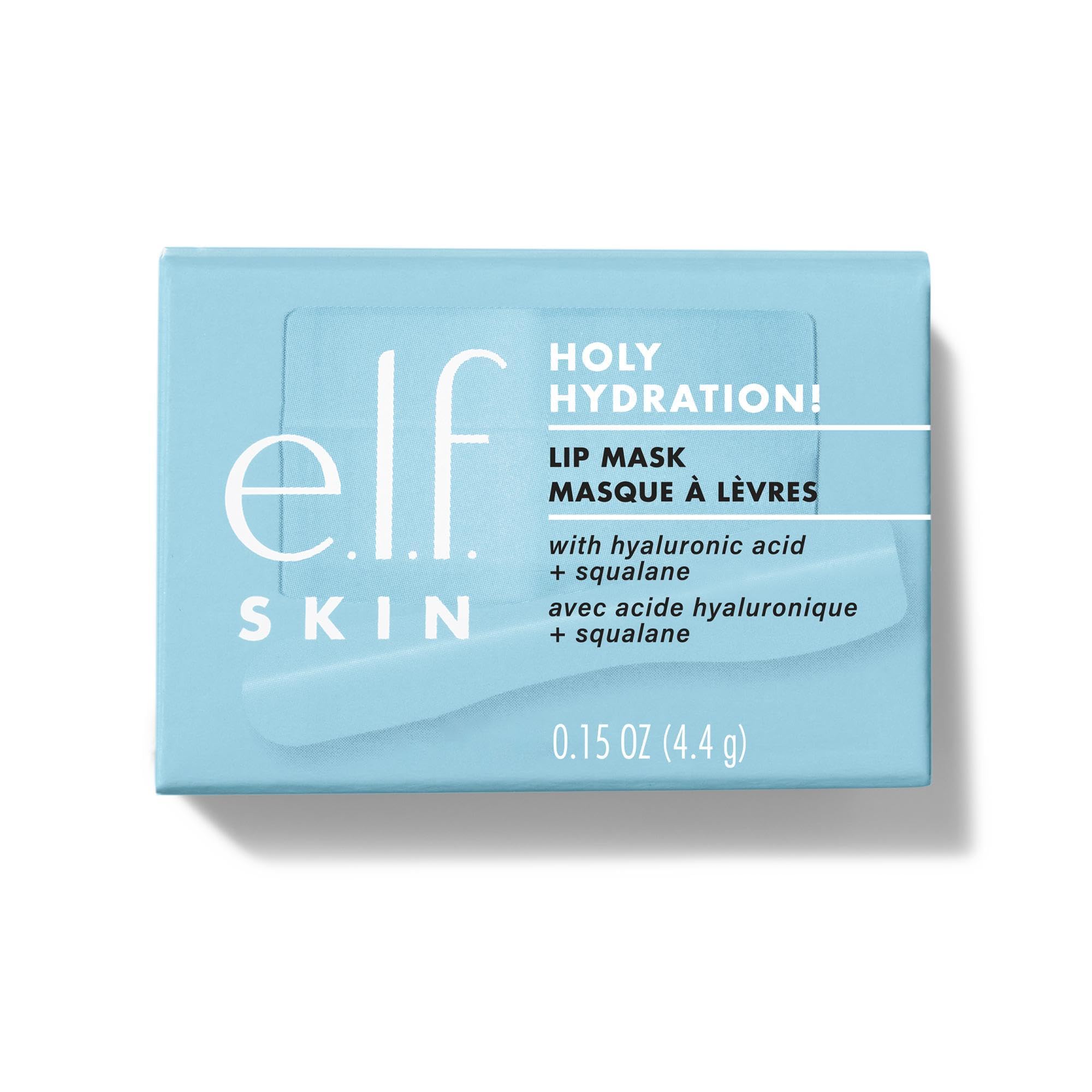 e.l.f. SKIN Holy Hydration! Lip Mask, Hydrating Lip Mask For A Softer & Smoother Pout, Infused With Hyaluronic Acid, Non-Sticky, Vegan & Cruelty-Free (pack of 1)