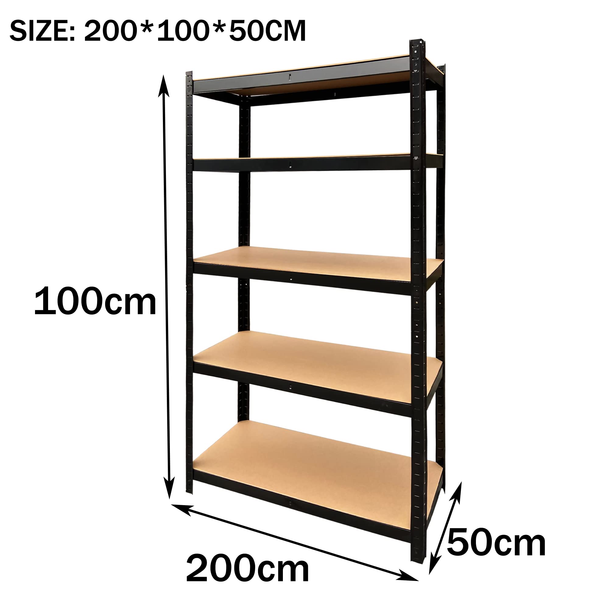 ANSIMIDA 79" Heavy Duty Garage Storage Shelves, Adjustable1410LBS. Capacity 4 Tier Metal Shelving,Garage Shelving with Metal Shelves, Heavy Duty Shelving Rack Utility Shelf, 39" W x 20 D x79 H