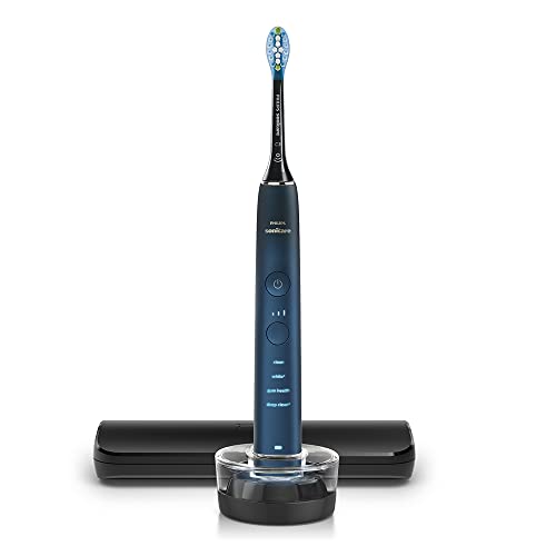 PHILIPS Sonicare 9000 Special Edition Rechargeable Toothbrush, Blue/Black, HX9911/92