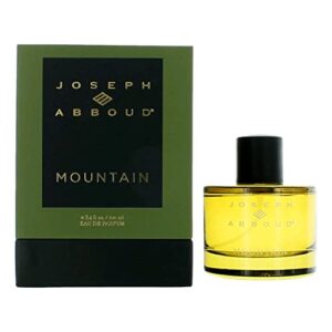 joseph abboud mountain cologne for men eau de parfum, 3.4 fl. oz. spray for men