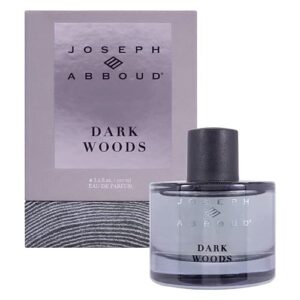 joseph abboud dark woods cologne for men eau de parfum, 3.4 fl. oz.