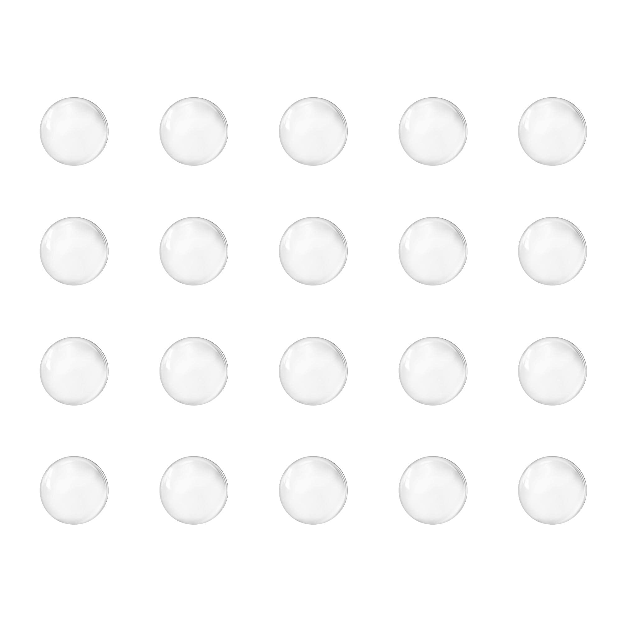 uxcell 5mm Solid Round Clear Glass Ball Boiling Stones Soda Lime Glass Beads 500pcs