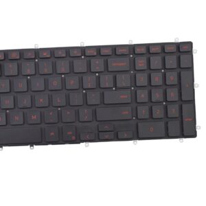 TLBTEK Backlight Keyboard Replacement Compatible with Dell Inspiron 15-3580 15-3581 15-3582 15-3583 15-3584 15-3585 15-3590 15-3593 15-5565 15-5567 15-5575 15-5583 15-7566 17-3585 Series Laptop