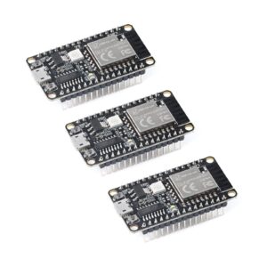 000jessinie 3pcs esp-c3-12f-kit 4m 2.4ghz wifi bluetooth wireless development board esp32 ble5.0 esp-c3 module dual mode wireless communication board with ch340 chip suitable smart home