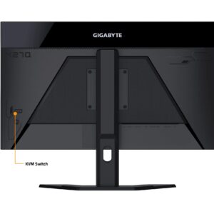 GIGABYTE M27Q-SA-R 27" 170Hz 1440P KVM Gaming Monitor, 2560 x 1440 SS IPS Display, 0.5ms (MPRT) Response Time, HDR Ready, FreeSync Premium, 1x Display Port 1.2, 2X HDMI 2.0, 1x USB Type-C (RENEWED)