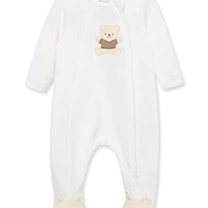 Little Me Baby Boys' Gentle Bear Footie, Newborn