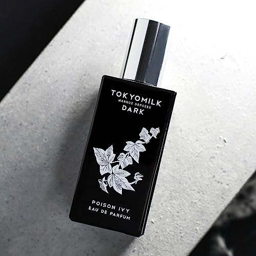 TOKYOMILK Dark Poison Ivy Eau de Parfum, 1.6 fl. oz, 47.3 ml – Bergamot, Eden Rose, Muguet & Orris Root – Sophisticated & Elegant Design, Men & Women’s Perfume, Eau de Parfum Spray