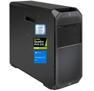 hp z4 g4 workstation tower - intel core i7-7800x upto 4.0ghz, 32gb ram, 1tb nvme ssd, nvidia quadro nvs 510 2gb, displayport, hdmi, ac wi-fi, bt, usb type-c - windows 10 pro (renewed)