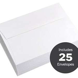 M Market On Mainstreet Sprinkle Thank You Cards for Baby Sprinkles/Baby Showers, Includes White Envelopes, 25 count