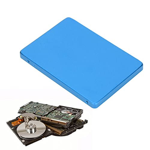 SSD Adapter Enclosure Kit, Aluminum Alloy SSD Adapter Enclosure with high Heat Dissipation for Office and Home Computer Blue