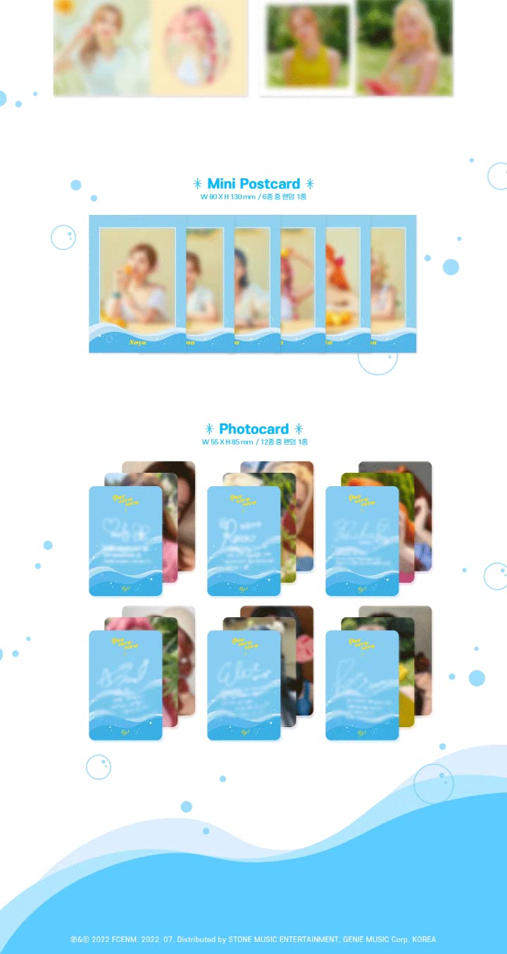 DREAMUS ILY:1 QUE SERA SERA 2nd Single Album CD+44p Booklet+1p Mini Postcard+1p PhotoCard+Tracking Sealed