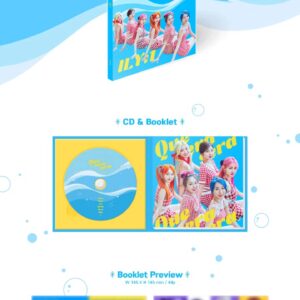 DREAMUS ILY:1 QUE SERA SERA 2nd Single Album CD+44p Booklet+1p Mini Postcard+1p PhotoCard+Tracking Sealed