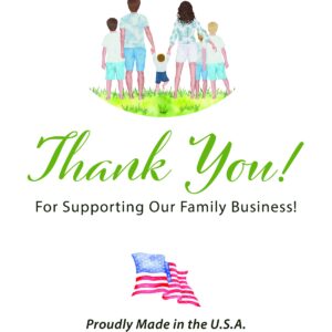 M Market On Mainstreet Sprinkle Thank You Cards for Baby Sprinkles/Baby Showers, Includes White Envelopes, 25 count