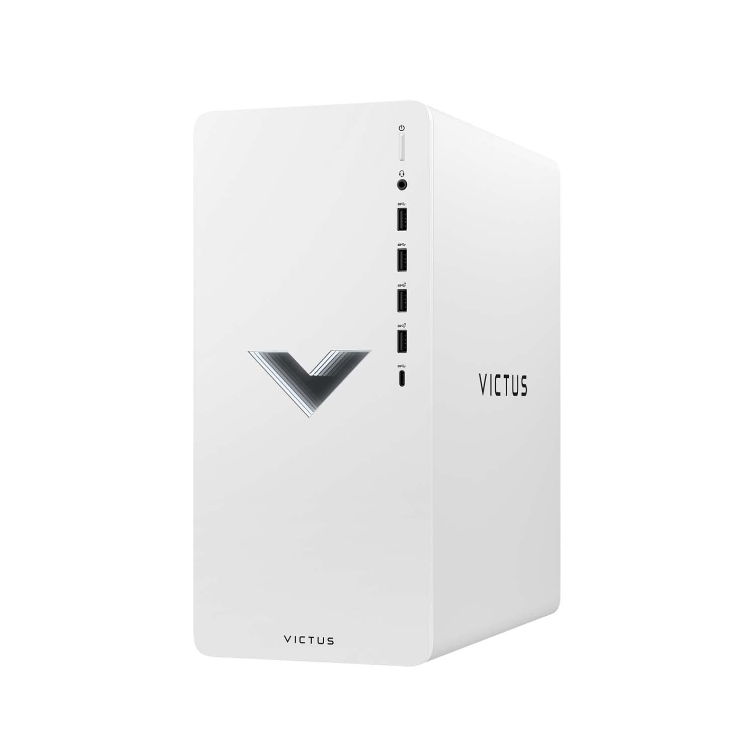 HP 2022 Newest Victus 15L Gaming Desktop, 12th Gen Intel Core i7-12700 Processor, GeForce RTX 3060, 32GB RAM, 1TB SSD + 2TB HDD, HDMI, DP, Bluetooth, Wi-Fi 6, Windows 11 Home, White