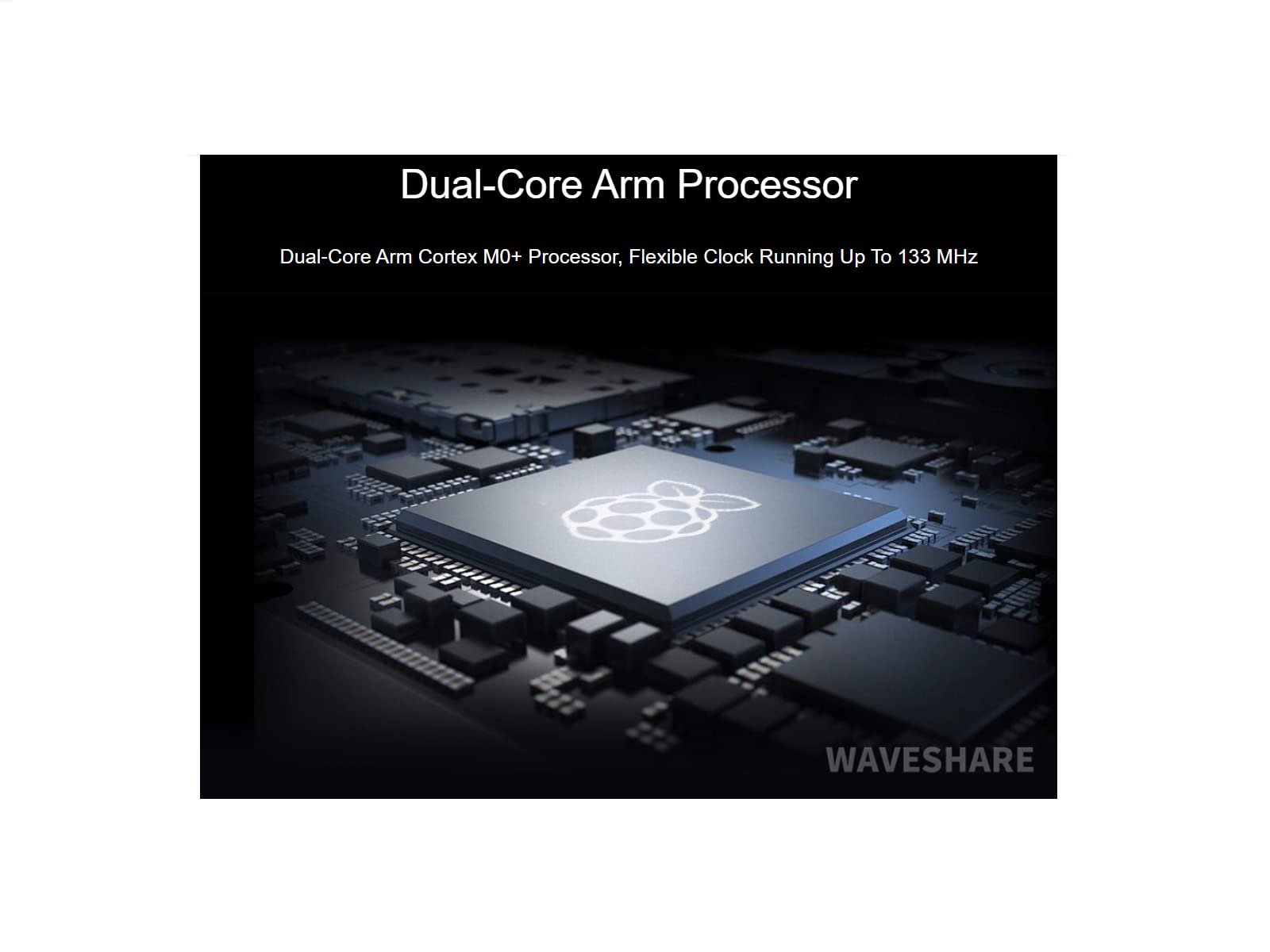 waveshare RP2040-Plus Mini Board High-Performance Pico-Like MCU Board Based on Raspberry Pi RP2040 Chip,Dual-core Arm Cortex M0+ Processor,USB-C Connector,Onboard 4MB Flash,Higher Current DC-DC Chip