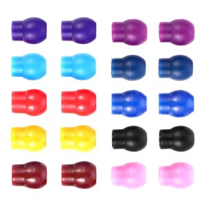 mikikit replacement stethoscope ear tips earpieces soft ear plugs earbuds universal earplugs ear tips stethoscope accessories 10 pairs