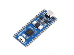 waveshare rp2040-plus mini board high-performance pico-like mcu board based on raspberry pi rp2040 chip,dual-core arm cortex m0+ processor,usb-c connector,onboard 4mb flash,higher current dc-dc chip