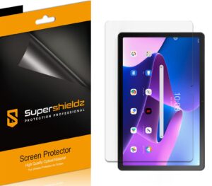 supershieldz (3 pack) anti-glare (matte) screen protector designed for lenovo tab m10 plus (gen 3) 10.6 inch