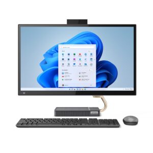 lenovo ideacentre aio 5i all-in-one computer, 27" qhd touch display, intel core i7-10700t, 16gb ram, 1tb hdd, 512gb ssd, windows 11 (renewed)