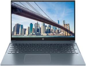 hp 2022 newest pavilion laptop, 15.6" full hd touchscreen, 12th gen intel core i7-1255u, 16gb ddr4 ram, 1tb pcie ssd, webcam, backlit keyboard, hdmi, bluetooth, wi-fi 6, windows 11 home, blue