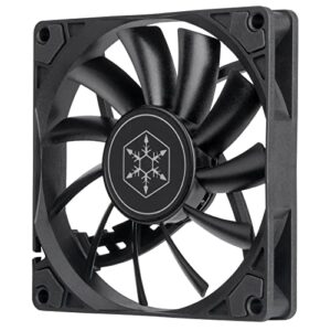 silverstone technology air slimmer 90 enhanced performance 92mm slim fan with pwm, sst-as90b