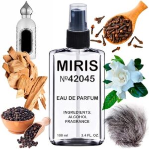 miris no.42045 | impression of musk kashmir | unisex for women and men eau de parfum | 3.4 fl oz / 100 ml