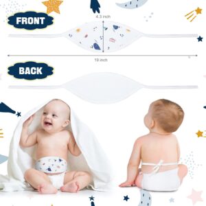 8 Pcs Newborn Infant Belly Wrap Comfort Cotton Umbilical Cord Cover Band Cartoon Soft Baby Belly Band Newborn Navel Belt for Protection Abdomen Baby Boy Girl Gifts 0-12 Months, 4 Styles (Cute)