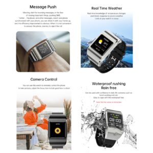 G36 Pro Smart Bracelet 2 in 1 Smart Watch TWS Wireless Bluetooth Headset 1.3 Inch Screen Heart Rate Blood Pressure Oxygen Fitness Tracker Earbuds Music Wristband Earphone Smartwatch (G36Pro Silver)