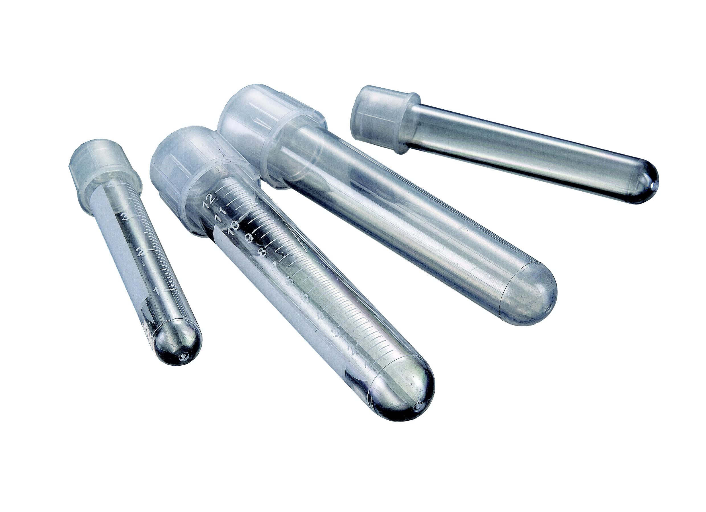 Cell Culture Tubes (Polystyrene) (17 x 100mm, 25/Bag, 1000/case)