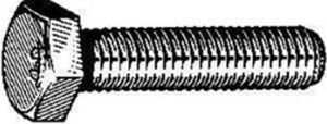 amz clips and fasteners j.i.s. metric cap screw m10-1.25 x 45mm zinc