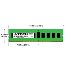 A-Tech 16GB Replacement for Dell 370-AEVQ - DDR4 3200MHz PC4-25600 ECC Registered RDIMM 2Rx8 1.2V - Single Server Memory RAM Stick (370-AEVQ-ATC)