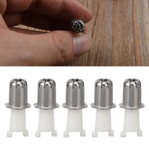 10pcs Nose Hair Trimmer Head, Universal Replacement Nose Hair Clipper Blade Heads for Accurate Shaving Practical Accessories for Trimming Nose Hairs