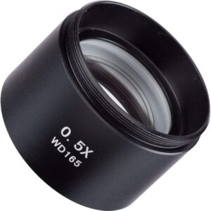 YouEn Tech SM05 0.5X Barlow Lens for SM Series Stereo Microscopes (48mm)