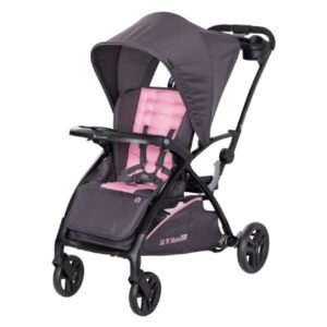 baby trend sit n' stand® 2.0 stroller, simply pink