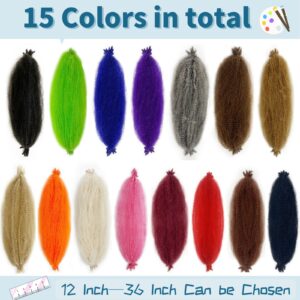 Springy Afro Twist Hair 24 Inch 8 Packs 1B Marley Hair Pre-fluffed Spring Twist Hair Twisted Up Kinky Cuban Twist Crochet Pre-separated Braiding For Black Women (24inch,1b, 8packs)