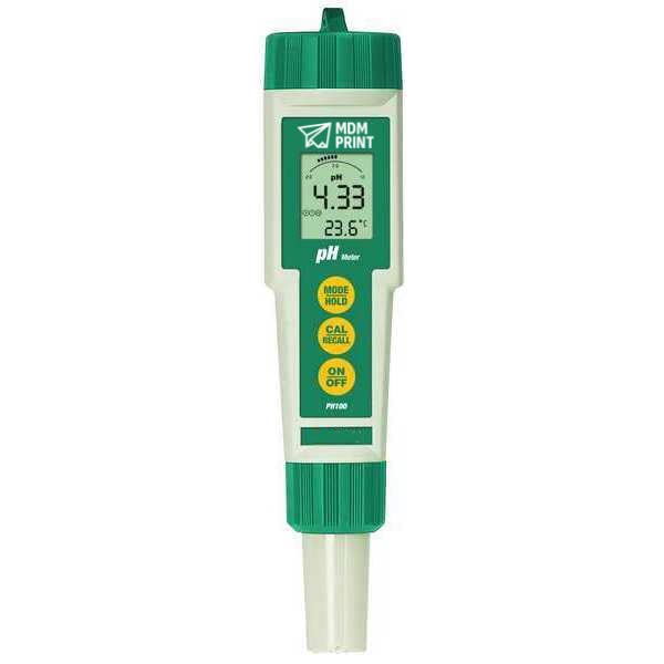 ExStick PH Meter, H20 Proof, 0.00 to 14